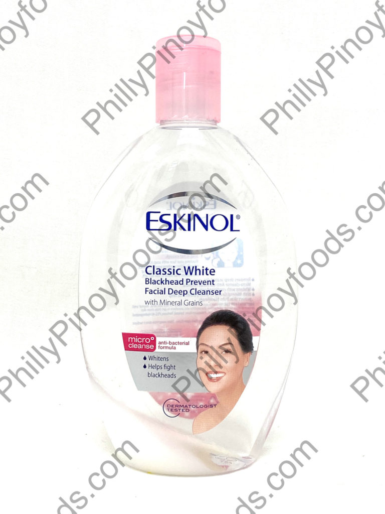 Eskinol Facial Cleanser – Classic White Black. With Grains 7.6 oz ...