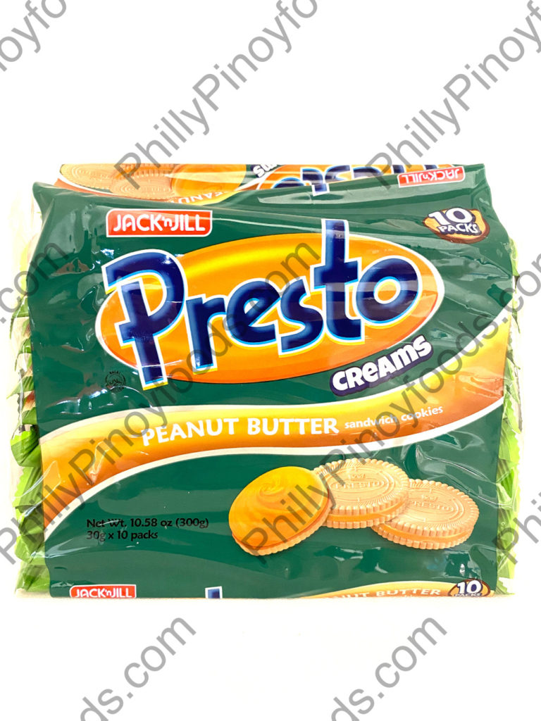 Jack ń Jill Presto Peanut Butter Sandwich Cookies 300g (10.58oz ...