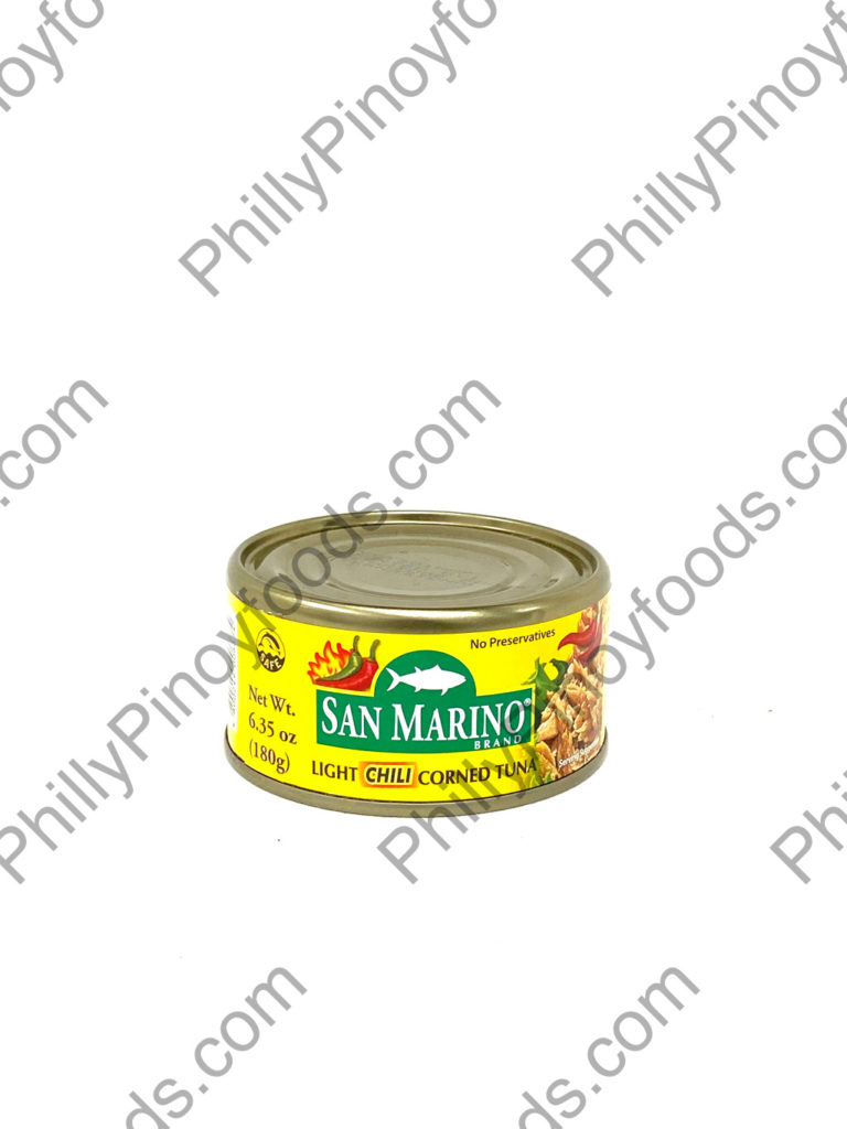 San Marino Chili Corned Tuna 6.35oz (180g) – Philly Pinoy
