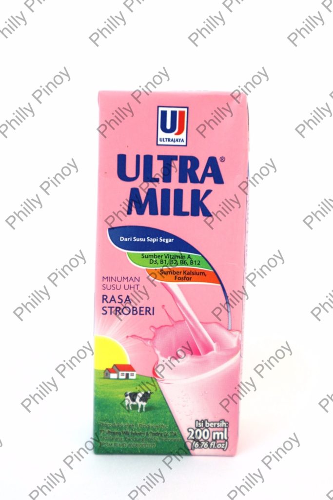 Ultra Milk Strawberry Flavor 200 ml(6.76oz) – Philly Pinoy